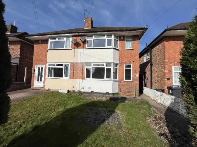 3 Bed, Semi Detached, Chaffcombe Road, Birmingham, B26 [INVESTMENT PROPERTY]