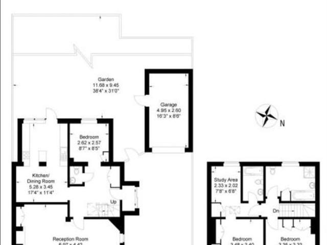 3 Bed Semi Detached House, Cannon Hill Lane, SW20