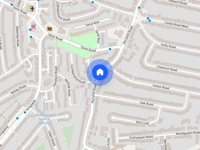 3 bed semi detached house to rent in PERRY HILL ROAD OLDBURY