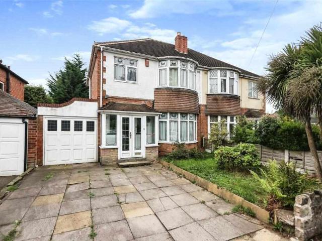 3 Bed, Semi Detached, Kings Road, Sutton Coldfield, B73 [INVESTMENT PROPERTY]