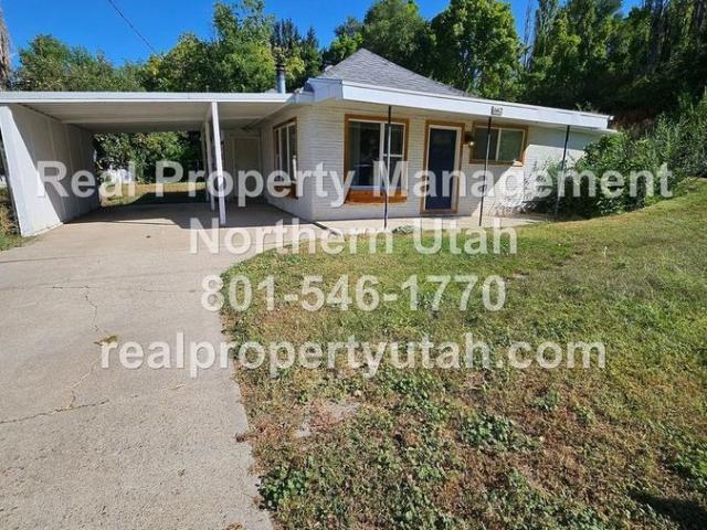 3 Bedroom 1 Bath Home Now Available in Ogden