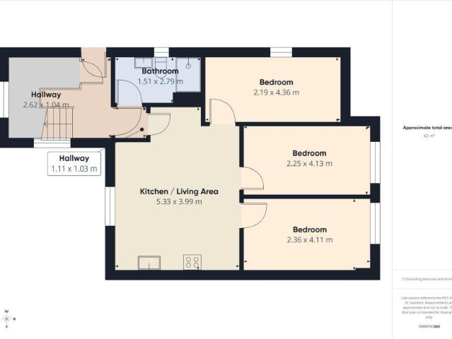 3 Bedroom Apartment Nottingham Nottingham LS101019596