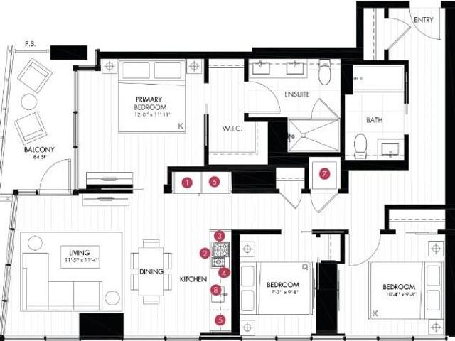 3 Bedroom Apartment for Rent at North Halsted & Fulton, Chicago, IL 60661 Near West Side