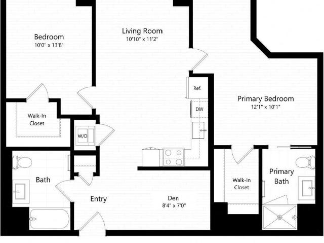 3 Bedroom Apartment for Rent at 154 N First St #819, Cambridge, MA 02141 East Cambridge