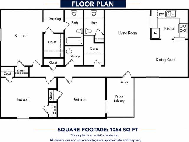 3 Bedroom Apartment for Rent at 2735 E 8th St, Odessa, TX 79761