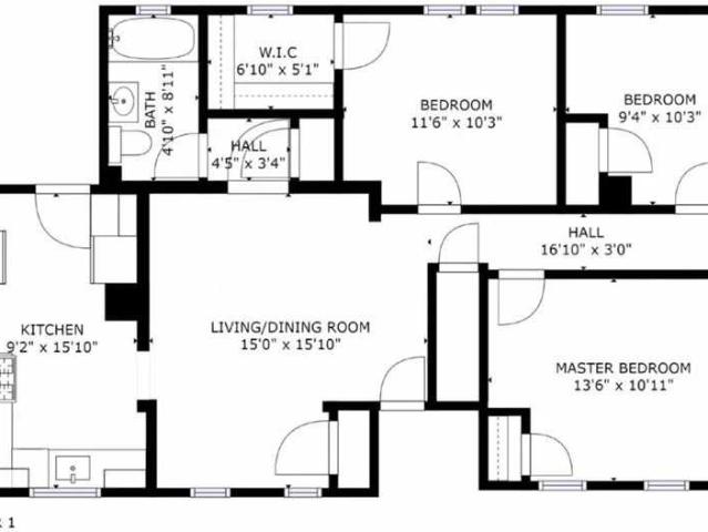 3 Bedroom Apartment for Rent at 29 Bolivar St #1, Canton, MA 02021