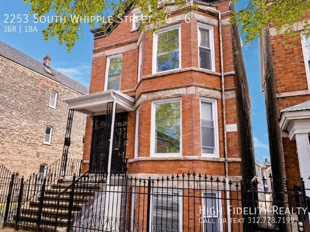 3 Bedroom Apartment for Rent at 2253 S Whipple St #G, Chicago, IL 60623 South Lawndale