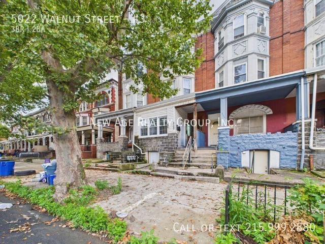 3 Bedroom Apartment for Rent at 5022 Walnut St #3, Philadelphia, PA 19139 Cobbs Creek