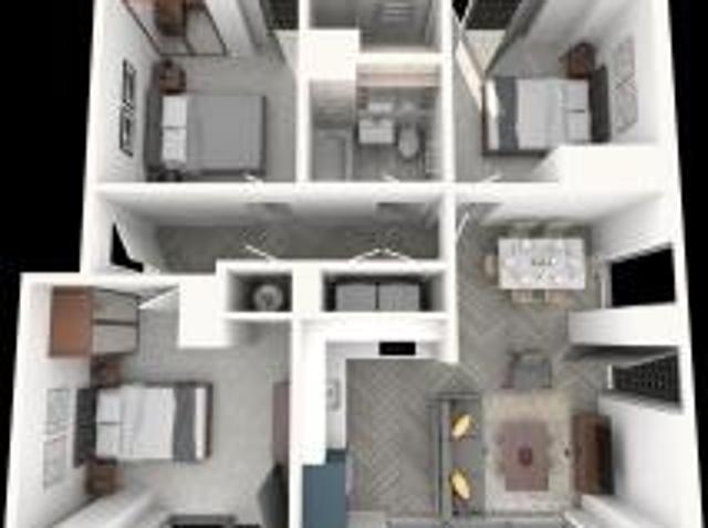 3 bedroom apartment for rent in Cortland at Colliers Yard, Salford, M3
