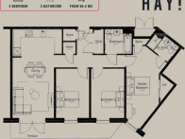 3 bedroom apartment for rent in Prince Charles Rd, Exeter, Devon, EX4