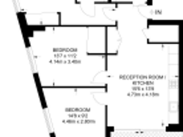 3 bedroom apartment for rent in Skyline Apartments, Bow E3