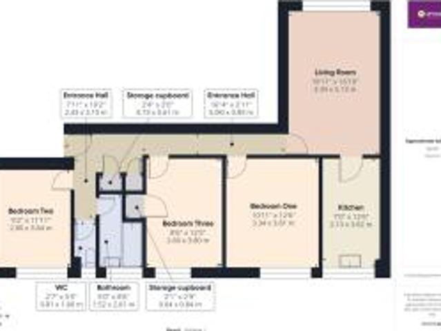 3 bedroom apartment for sale in Grovelands, Thorpe Road, Peterborough, PE3 6AQ, PE3