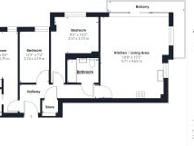 3 bedroom apartment for sale in Wollstonecraft Road, Boscombe Manor, Bournemouth, Dorset, BH5