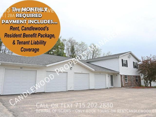 3 Bedroom Apartment With Garage Available August 1st!
