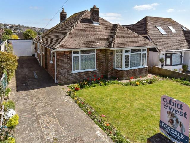 3 bedroom bungalow for sale in The Ridgway, Woodingdean, Brighton, East Sussex, BN2