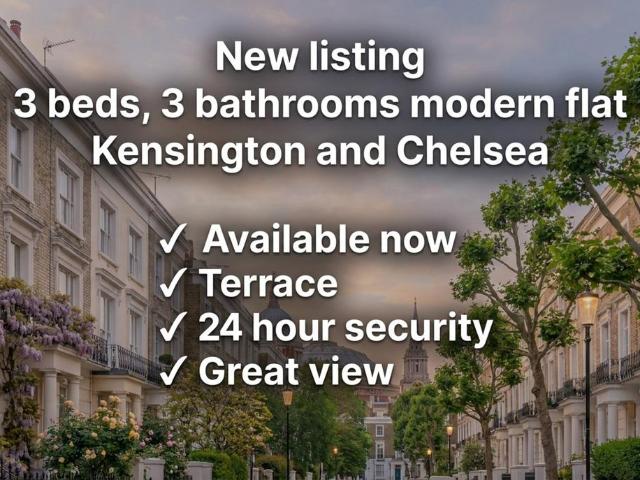 3 bedroom ground flat to rent