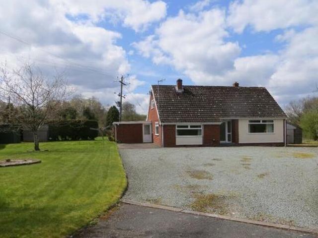 3 Bedroom Detached Bungalow For Sale In Cyfronydd