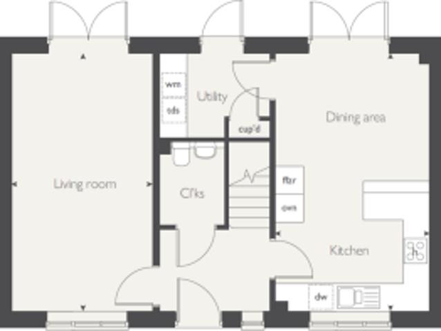 3 bedroom detached house for sale in Countryside Homes at Sherford, Plymouth, PL9 8FA, PL9