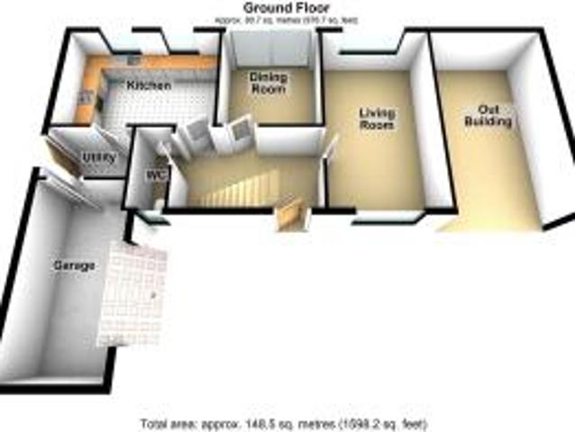 3 bedroom detached house for sale in Annes Way, Queens Park, CH4