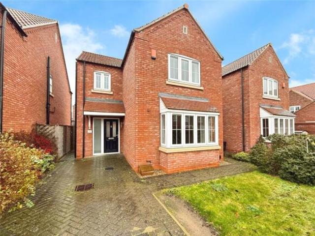 3 bedroom detached house for sale in Grafham Drive, Waddington, Lincoln, Lincolnshire, LN5