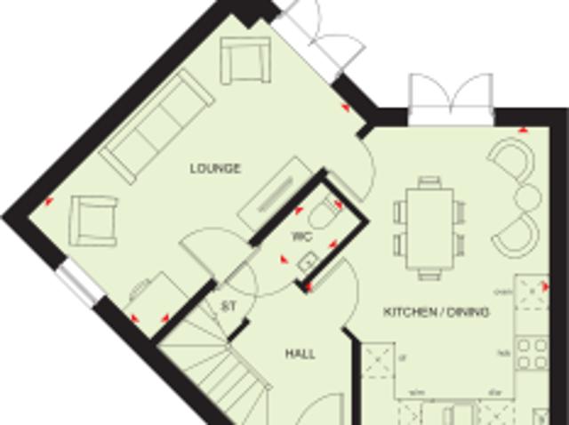 3 bedroom detached house for sale in Laxford Lane, New Lubbesthorpe, Leicester, Leicestershire, LE19 4DE, LE19