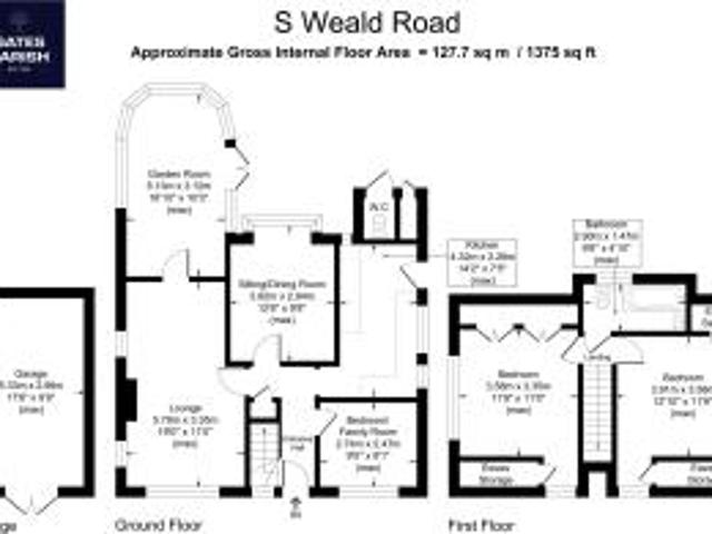 3 bedroom detached house for sale in *Planing Permission Passed * South Weald Road, Homesteads Private Estate, Brentwood, CM14