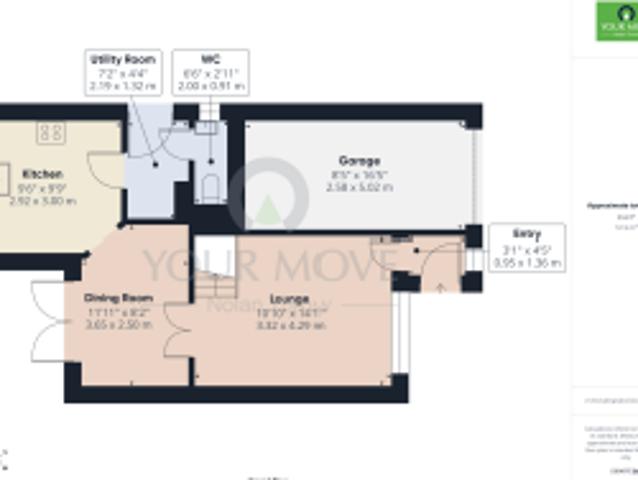 3 bedroom detached house for sale in Provence Court, Duston, Northampton, Northamptonshire, NN5