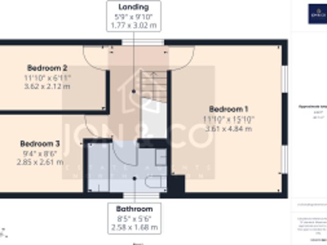 3 bedroom detached house for sale in Tattersall Close | Parklands | NN3