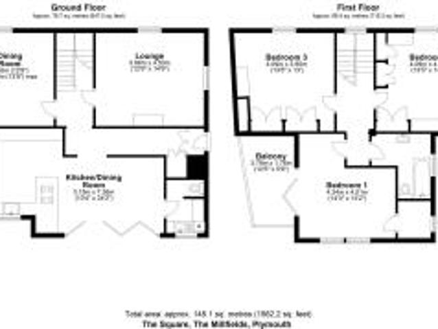 3 bedroom detached house for sale in The Square, Stonehouse, PL1