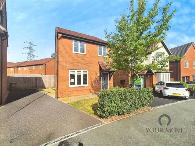 3 bedroom Detached House to rent, Carsington Drive, Brindley V.