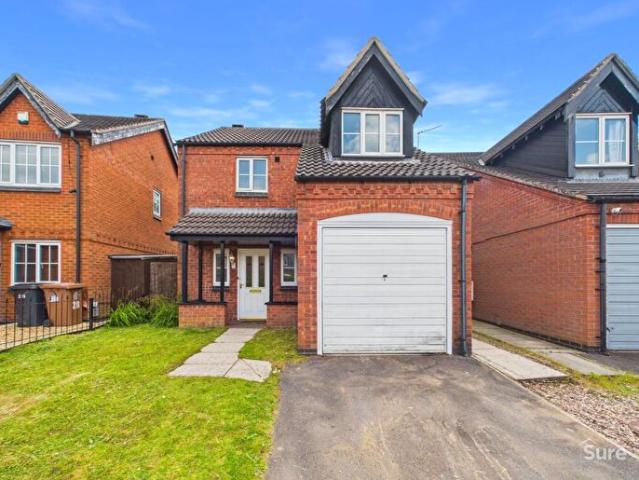 3 Bedroom Detached House To Rent In Outram Drive, Swadlincote, DE11