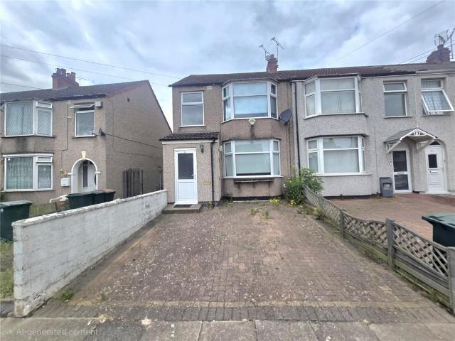3 bedroom end of terrace house for sale