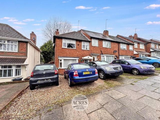 3 bedroom end of terrace house for sale