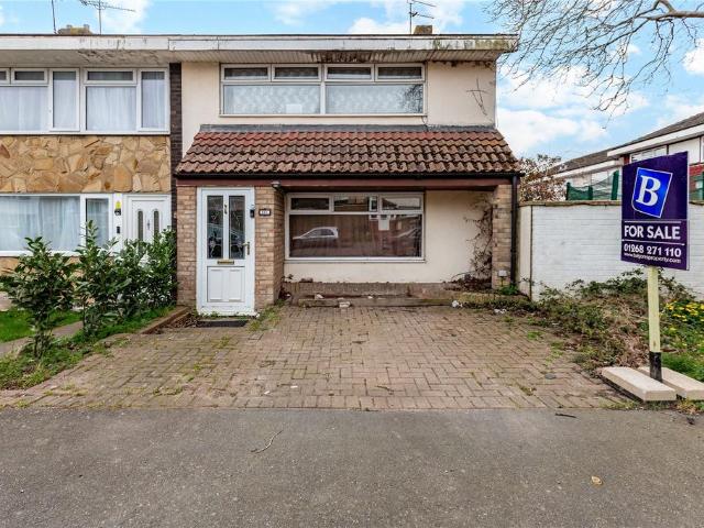 3 bedroom end of terrace house for sale