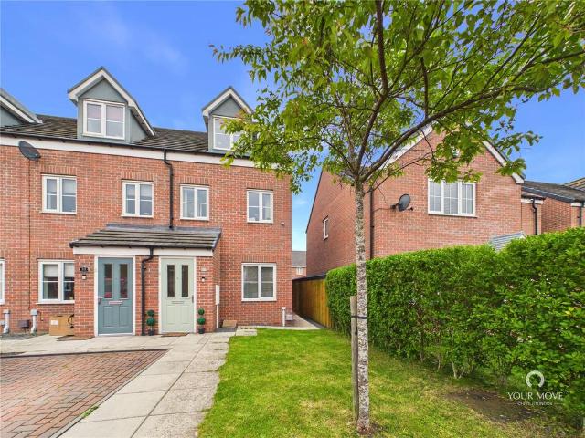 3 bedroom end of terrace house for sale
