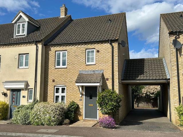 3 bedroom end of terrace house for sale