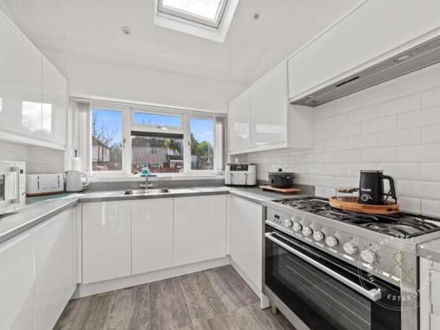 3 bedroom end of terrace house for sale in Aberbran Road, Gabalfa, Cardiff, CF14