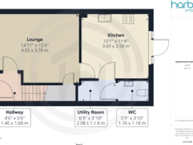 3 bedroom end of terrace house for sale in Belvedere Avenue, East Kilbride, Glasgow, South Lanarkshire, G74 5DY, G74