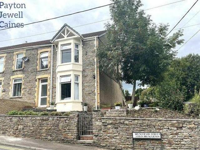 3 Bedroom End Of Terrace House For Sale In Bryn, Port Talbot