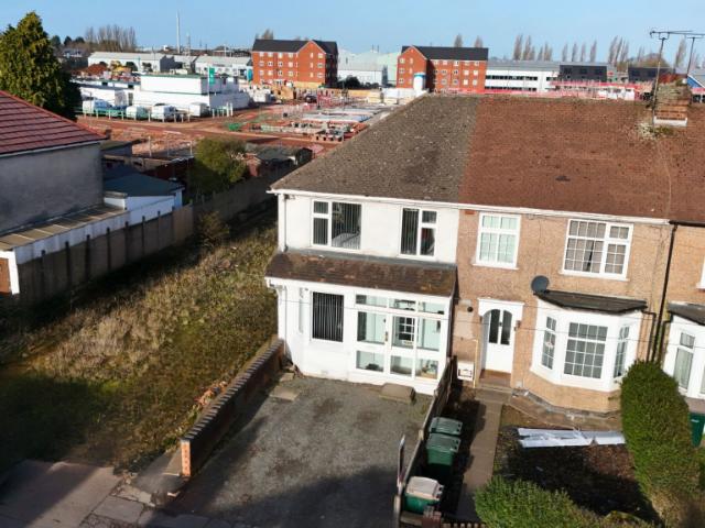 3 bedroom end of terrace house for sale in Burnaby Road, Radford, Coventry, CV6 4BA, CV6