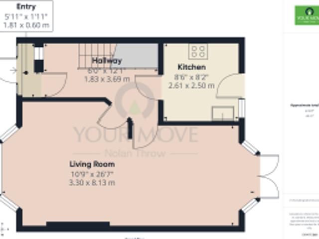 3 bedroom end of terrace house for sale in Delapre Crescent Road, Delapre, Northampton, NN4