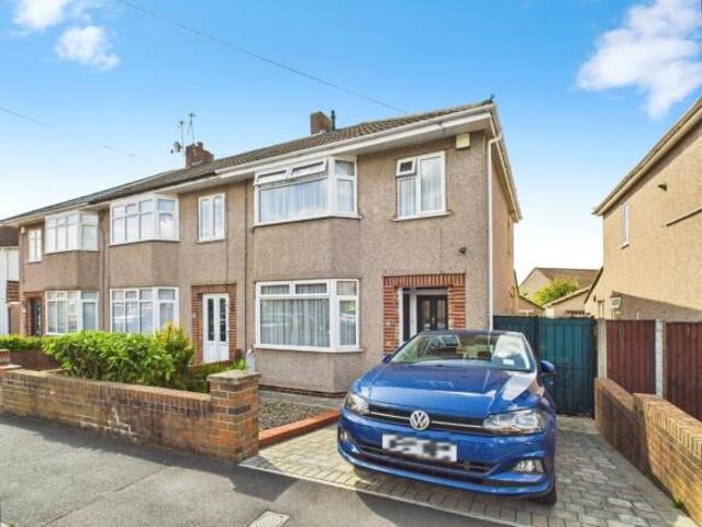 3 bedroom end of terrace house for sale in Hunters Road, Hanham, BRISTOL, BS15 3EU, BS15