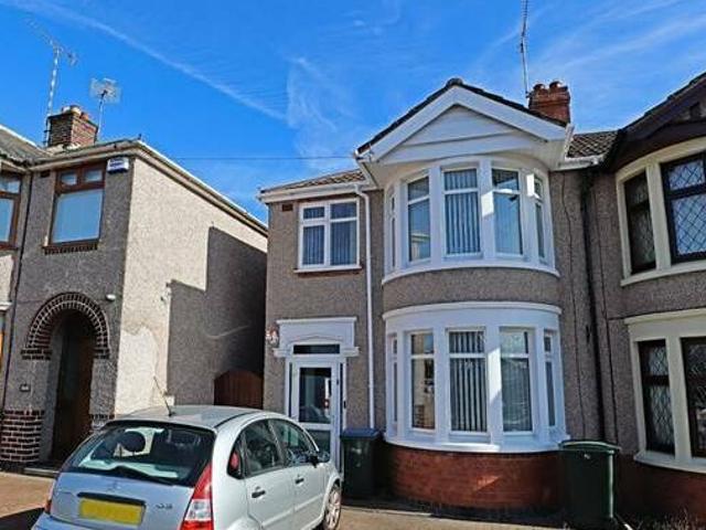3 bedroom end of terrace house for sale in Lavender Avenue Coventry West Midlands CV6 1DG CV6