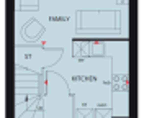 3 bedroom end of terrace house for sale in Saxon Way, Bedford, Bedfordshire MK404GP, MK40