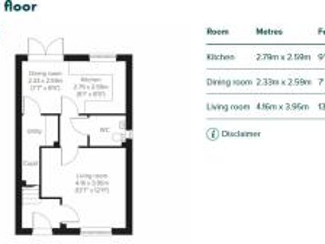 3 bedroom end of terrace house for sale in Plot 415 Cherrywood Grange, Stone Barton Road, Tithebarn, Exeter, EX1 4DN, EX1