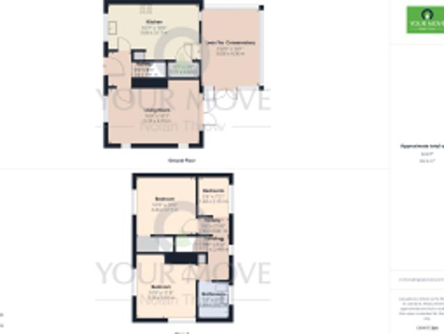 3 bedroom end of terrace house for sale in Woodside Green, Kings Heath, Northampton, Northamptonshire, NN5