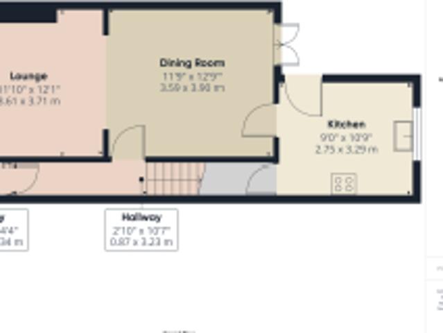 3 bedroom end of terrace house for sale in Ward Street, Derby, DE22