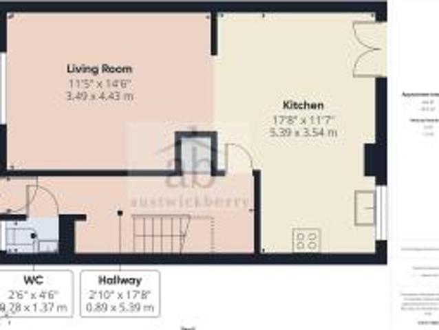 3 bedroom end of terrace house for sale in Weaver Close, Ipswich, IP1