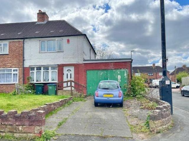 3 Bedroom End Of Terrace House For Sale In Wednesbury
