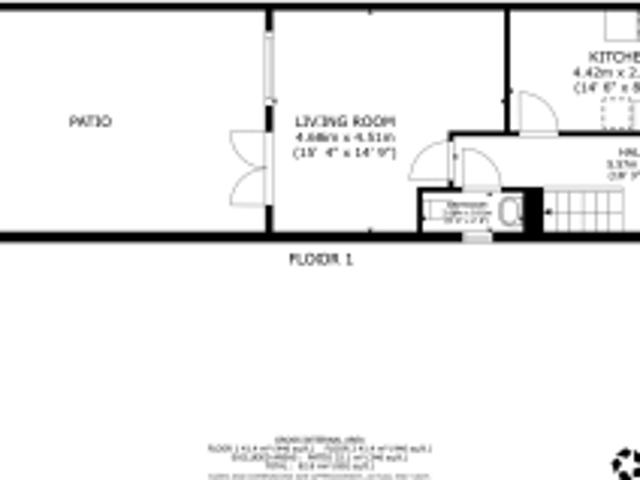 3 bedroom end of terrace house for sale in Thorpe Gardens, Doncaster, DN4
